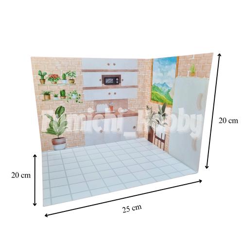 Jual Diorama Action Figure Background 1:12 Figma Nendoroid (Kitchen Set ...