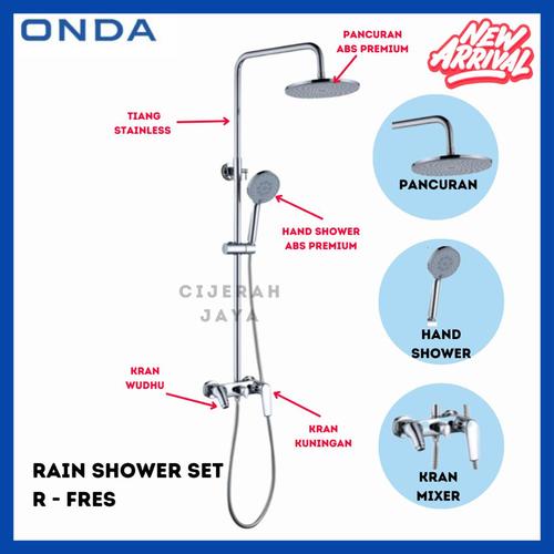 Jual SHOWER COLOUMN SET ONDA R-FRES SHOWER TIANG PANAS DINGIN ONDA PREMIUM - ONDA R - FRES ...