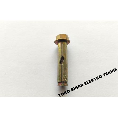 Jual Dynabolt Expansion Bolt 10 mm X 55 mm Dynabolt Tembok Kunci 12 mm ...