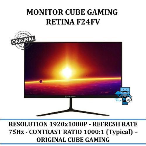 Promo Monitor Cube Gaming Retina 23.8" F24fv Fhd Frameless - Garansi ...