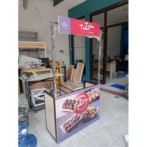 Jual Booth Lipat Besi Kayu Kualitas Premium, Booth Jualan, Booth ...