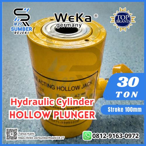 Jual Hollow Plunger Hydraulic Cylinder 30Ton Stroke 100mm WEKA GERMANY - Jakarta Barat - Sumber ...