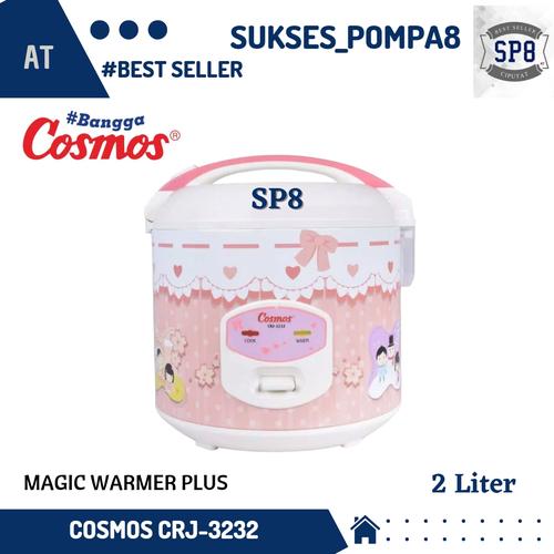 Jual COSMOS Magic Com CRJ-3232 / Rice Cooker (2L) Pink - Kota Tangerang ...