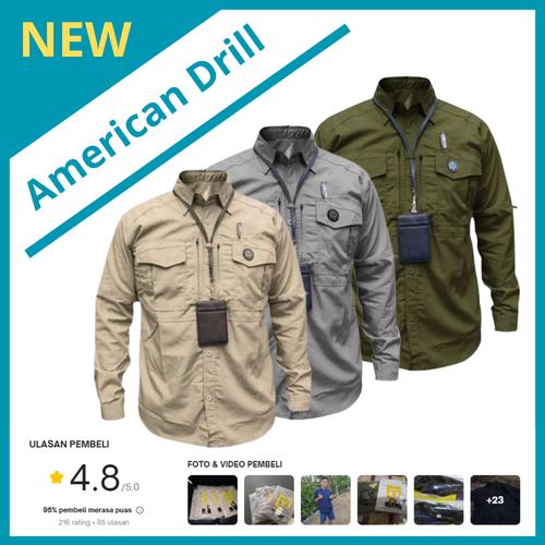 Jual Kemeja PDL Lapangan Tactical Lengan Panjang Pdh Kerja Outdoor ...