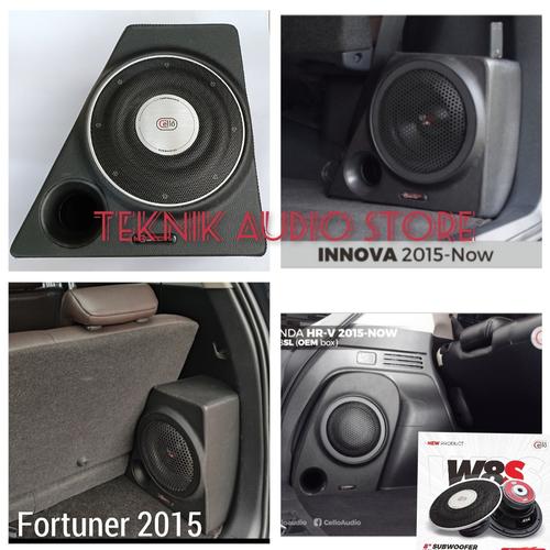 Jual Subwoofer Cello Pnp box 8inch W8S Fortuner 15now Inova Reborn DLL - Jakarta Pusat - Teknik ...