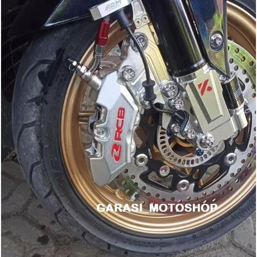 Jual kaliper rcb 4 piston r1 series cbr250rr ninja 250 150 rr r15 gsx ...
