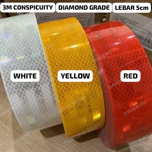 Jual Sticker 3M Serie 983 Conspicuity Diamond Grade lebar 5cm (Harga ...