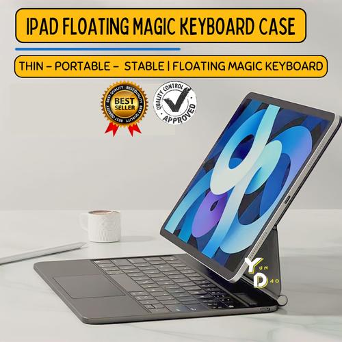 Promo Ipad Floating Magic Keyboard Case iPad Pro 11 Inch M1 M2 Air 4 5 ...