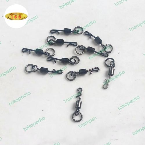 Jual Kili Kili Fast Snap Rolling Swivel Lure Connector Umpan Pancing ...