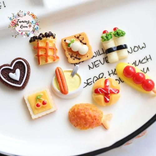Promo Miniatur Roti - Resin Snack Dollhouse Kitchen - Miniatur Makanan ...