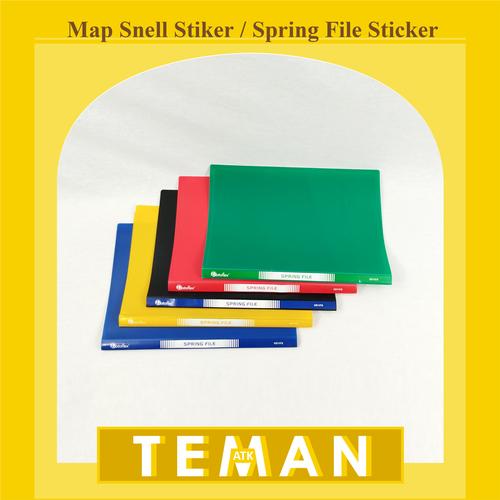 Promo Map Snell Sticker / Spring File Sticker Folio (F4) - Dataflex (DF ...