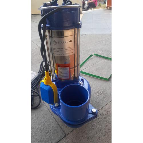 Jual Max Pump Model 100WQD50-7-2.2+Float 3HP 220 VOLT Max Pump ...