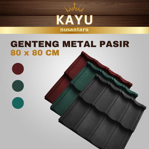Jual Genteng Metal Pasir Bahan Atap - Hitam - Kota Depok - Kayu ...
