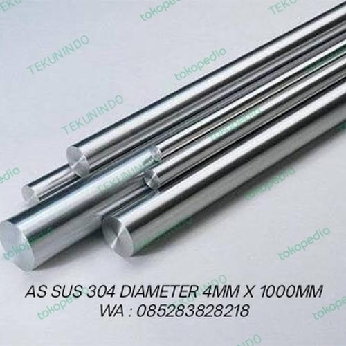 Jual AS SUS 304 diameter 4mm | As besi stainless per 1 meter - Jakarta ...