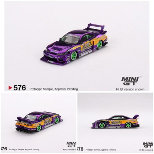Jual MINI GT 576 LB-SUPER SILHOUETTE NISSAN S15 SILVIA #555 Chase ...
