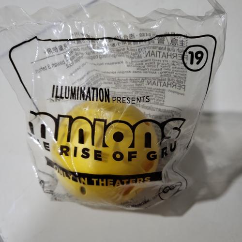 Jual mcdonalds minions ball 19 the rise of gru happy meal mcd mcdonald ...