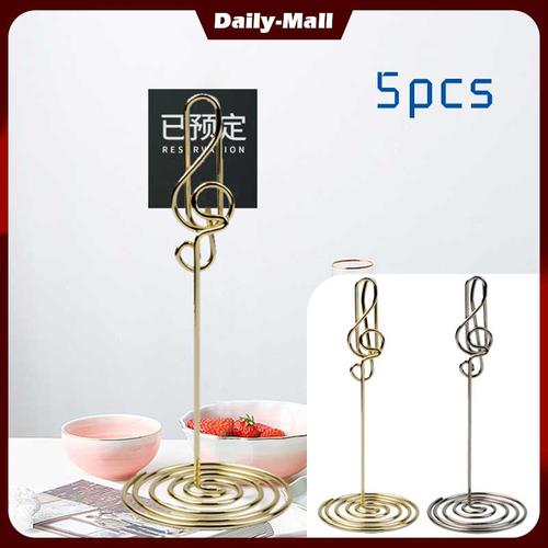 Jual Isi 5 Stand Nomor Meja Tiang Nomor Meja Atau Card Holder Menu ...