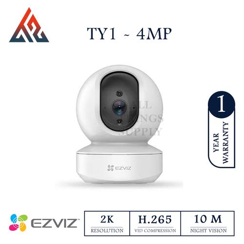 Jual Ezviz TY1 4MP IP Cam Wireless 360° Smart Wifi Pan Tilt IP Camera ...