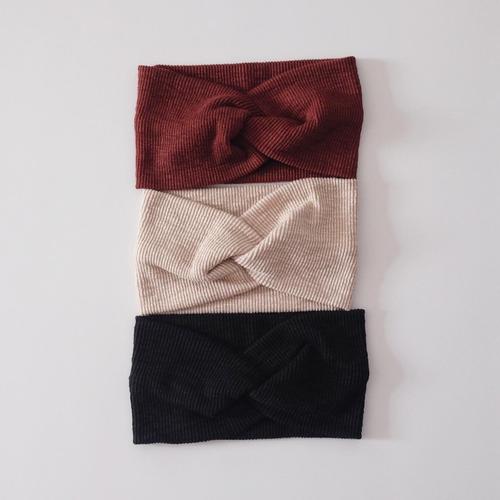 Jual Knot Knit Bandana - Turban Fashion Headband Bando Kain Lebar KOREA ...