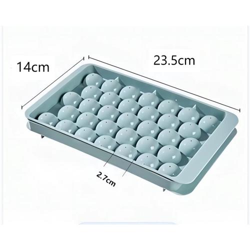 Promo Cetakan es batu bulat 33 round ice tube tray - Biru Muda ...