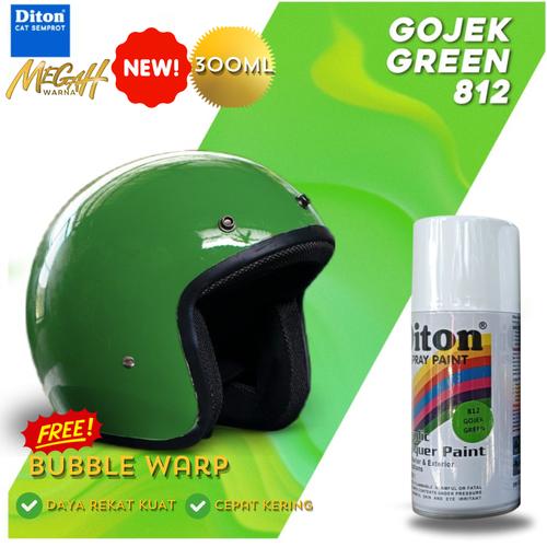 Jual Cat semprot Diton 300CC (812) gojek green Pilok warna Hijau - Kota ...