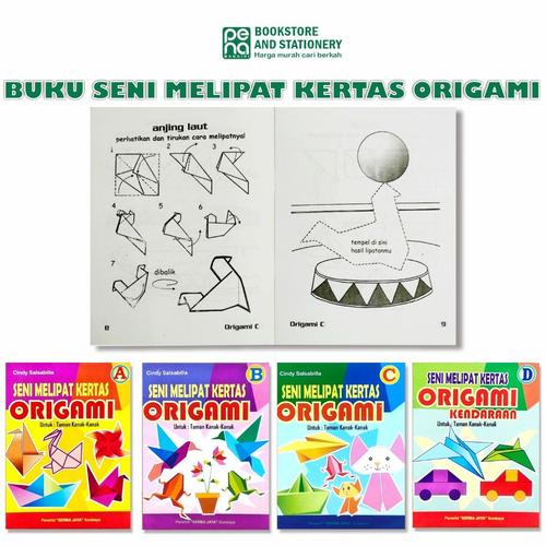 Jual Buku Seni Melipat Origami Untuk Anak TK/PAUD - JILID 3 - Kab ...