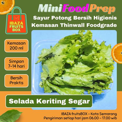 Promo Sayur Prep Selada Keriting Petik Food Prep Sayur Segar Kemasan ...