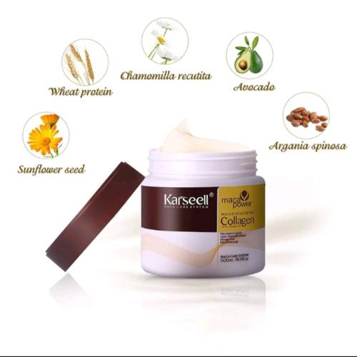 Jual karseell collagen hair mask Treatment [Melembutkan Meluruskan ...