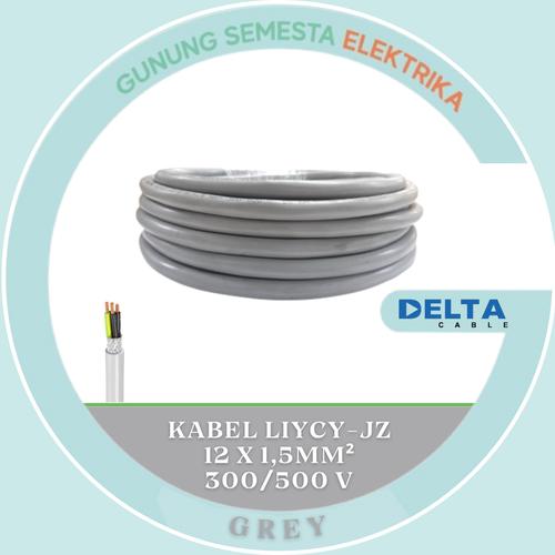 Jual KABEL LIYCY-JZ 12x1.5mm2 300/500V Grey Colour *DELTA* - Jakarta ...
