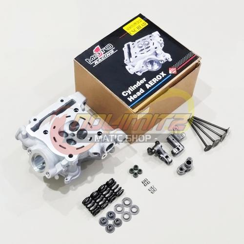Jual Head Moto 1 Racing CNC Porting Klep 20/23 Set Aerox 155 Lexi NEW ...