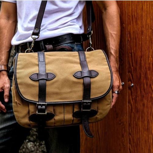 Jual Filson Rugged Twill Field Bag Tan Original Made in USA - Jakarta ...