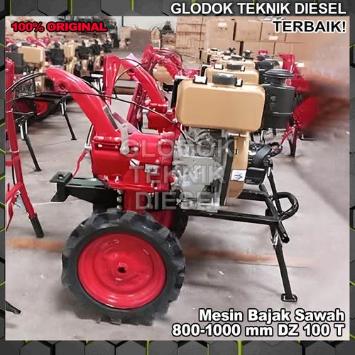 Jual Mesin Traktor Mini Tiller Cultivator DZ100T Bajak Sawah Basah ...