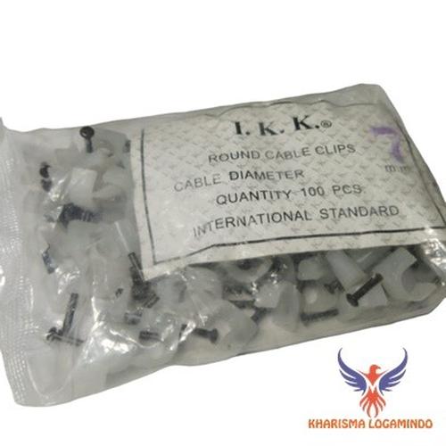 Jual Klem Kabel 7mm Paku Beton Asli isi 50 pcs Klem ORISINIL PAKU BETON ...