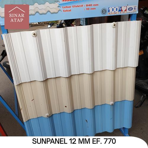Jual Atap UPVC SUNPANEL 12 mm efektif 770 harga SETENGAH METER - Kota Tangerang - sinar atap ...