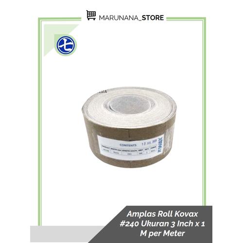 Jual Amplas Roll #240 Ukuran 3 Inch x 1 M per Meter - Kab. Bekasi ...