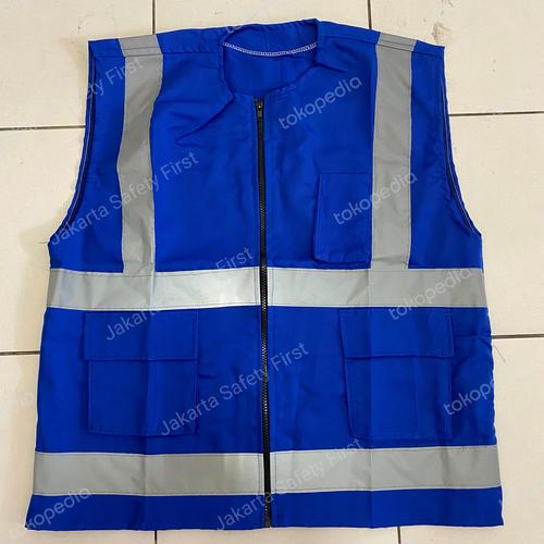 Jual Rompi Safety / Rompi Safety Drill / Rompi Safety Warna Biru BCA ...