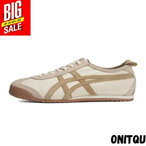 Jual ONIT TIGER Mexco66 "Cream/Choco" Original FREE PAPERBAG - 39 ...