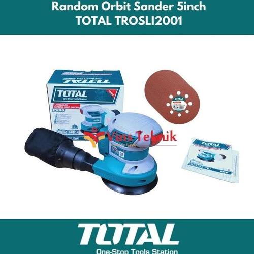 Jual mesin amplas baterai cordless Random Orbit Sander TOTAL TROSLI2001 ...
