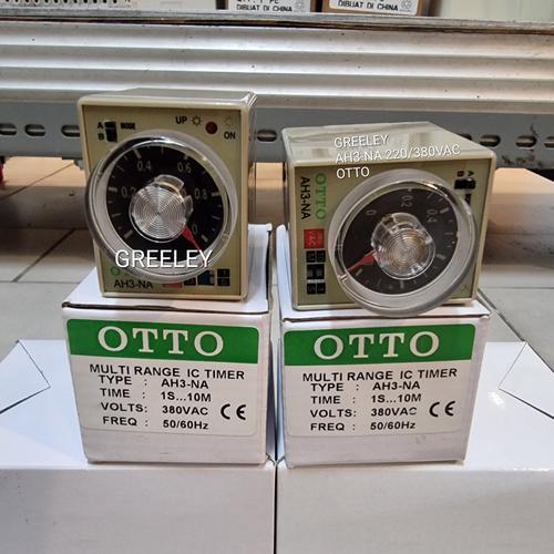 Jual Timer AH3-NA OTTO 380VAC Multi Range IC Timer - 220VAC - Jakarta ...