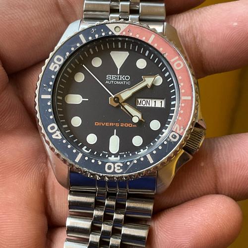 Jual SEIKO DIVER SKX009 2010 GHOST BEZEL FULL ORI SNK PROSPEX SUMO ...