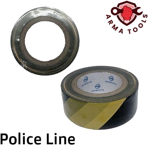 Jual Police Line Hitam Kuning/ Merah Putih 2"x300 m 3"x300 m 3"x500 m ...
