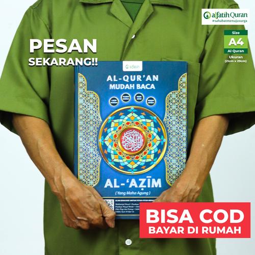 Jual alquran rasm utsmani tajwid warna terjemah latin rumi mudah AL ...