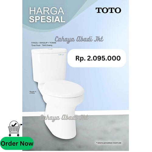 Jual Closet Toilet TOTO - CW422J / SW422JP - Jakarta Pusat - CAHAYA ...