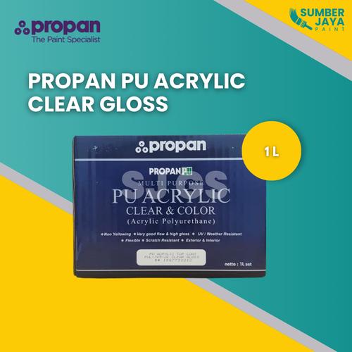 Jual Propan Pu Acrylic Clear Gloss 1 liter - Jakarta Pusat ...