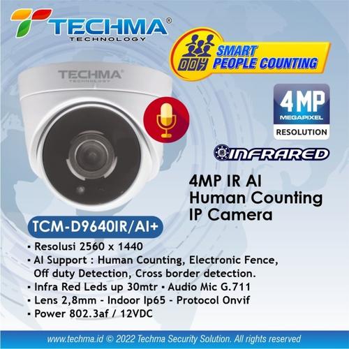 Promo TECHMA PEOPLE COUNTING AI CAMERA + lisensi Counting - CAMERA AI ...