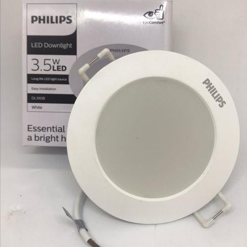 Jual PHILIPS DOWNLIGHT LED ERIDANI DL190B 3.5W GEN 3 LED6 D100 SNI ...