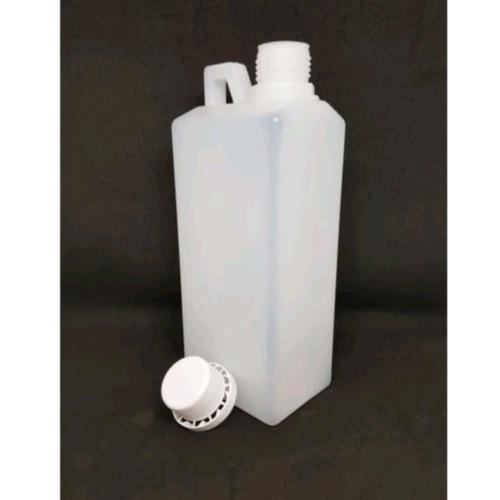 Jual Jerigen HDPE 1 liter Tinggi / Jerigen Baru Tebal 1000ml Plus Tutup ...