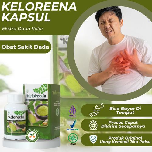 Jual Keloreena Keloreena Obat Sakit Dada, Dada Terasa Panas, Bronkitis ...