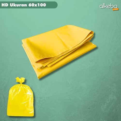 Jual Kantong Plastik Sampah Medis HD Kuning 60 x 100 Plastik Sampah ...