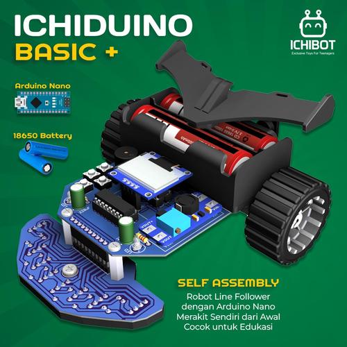Jual Ichiduino Basic Plus Line Follower Edukasi Belum Dirakit Ichibot ...